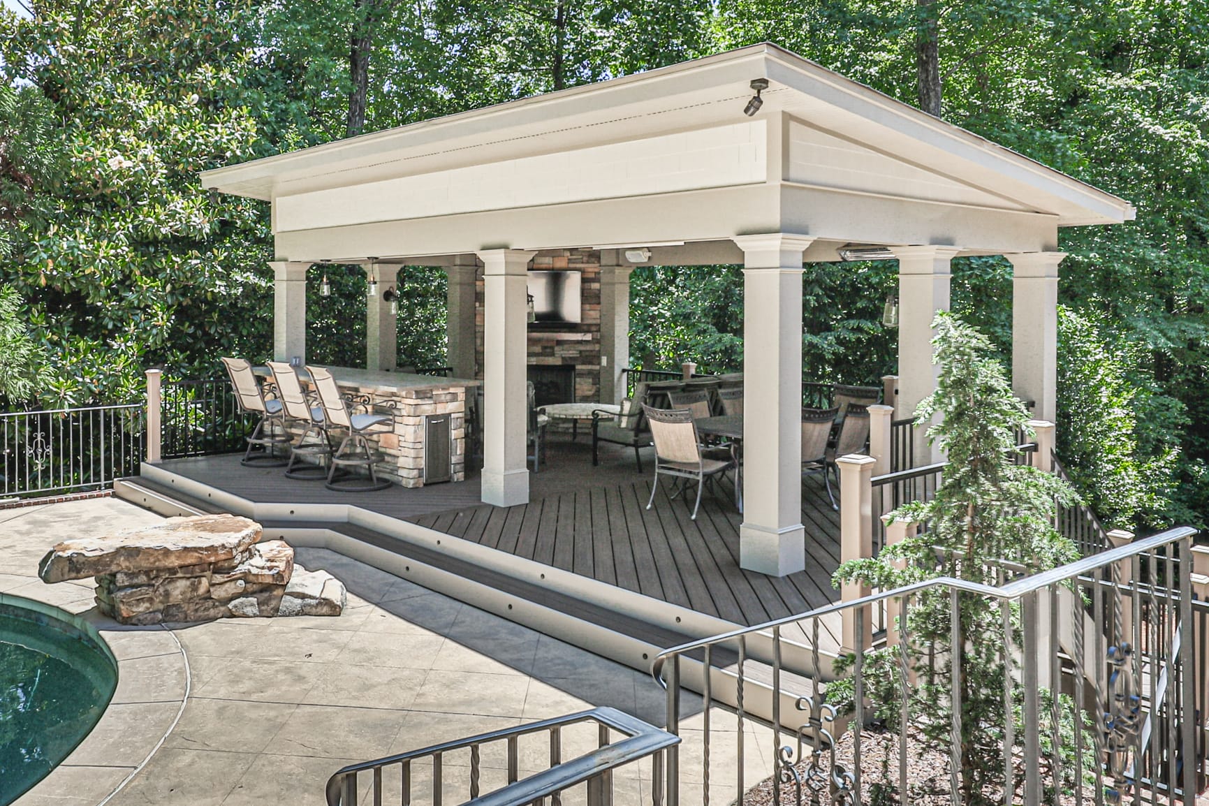 North Atlanta Luxury Custom Deck Building, Deck Design | Peachtree ...