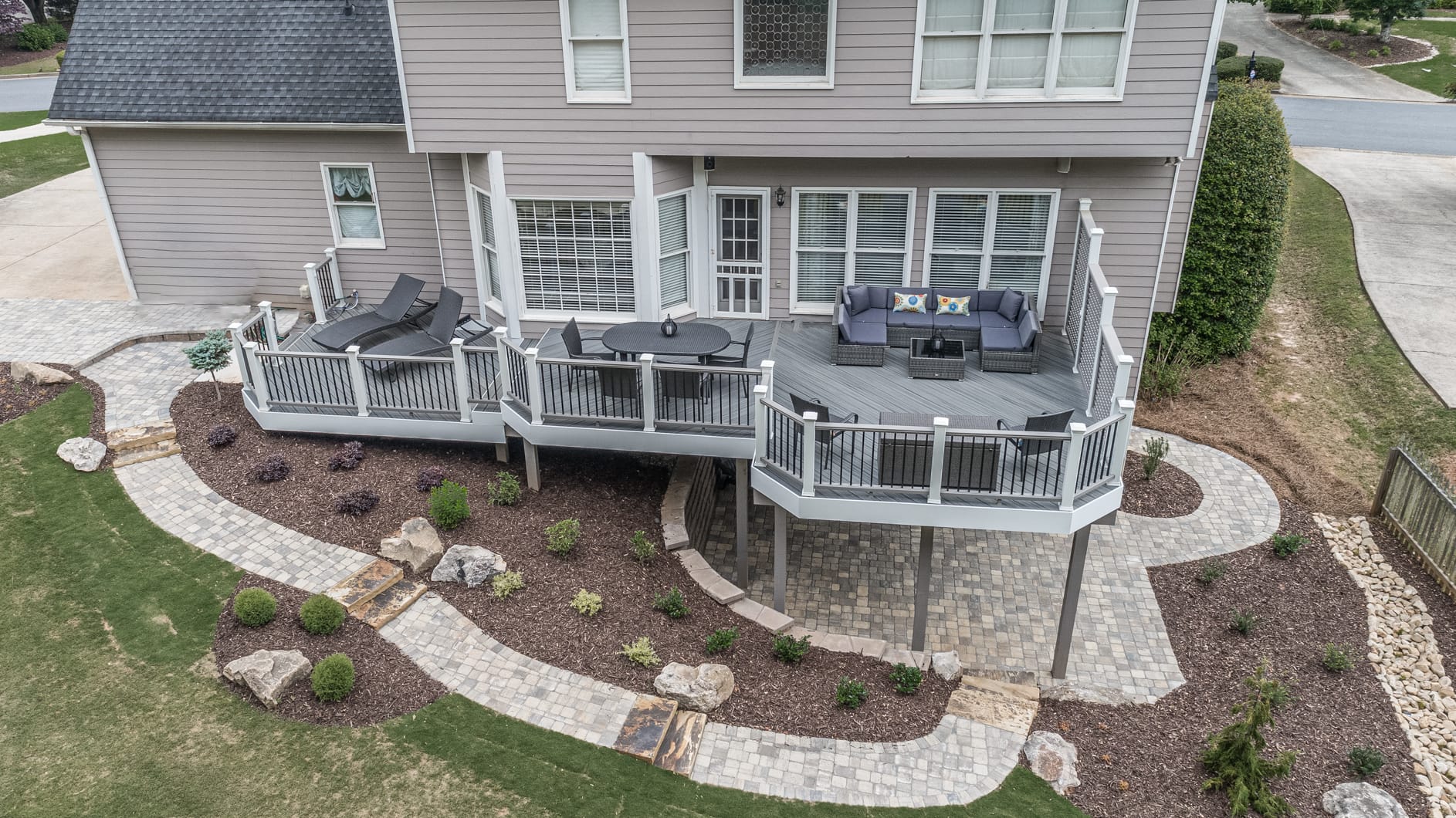 North Atlanta Luxury Custom Deck Building, Deck Design | Peachtree ...