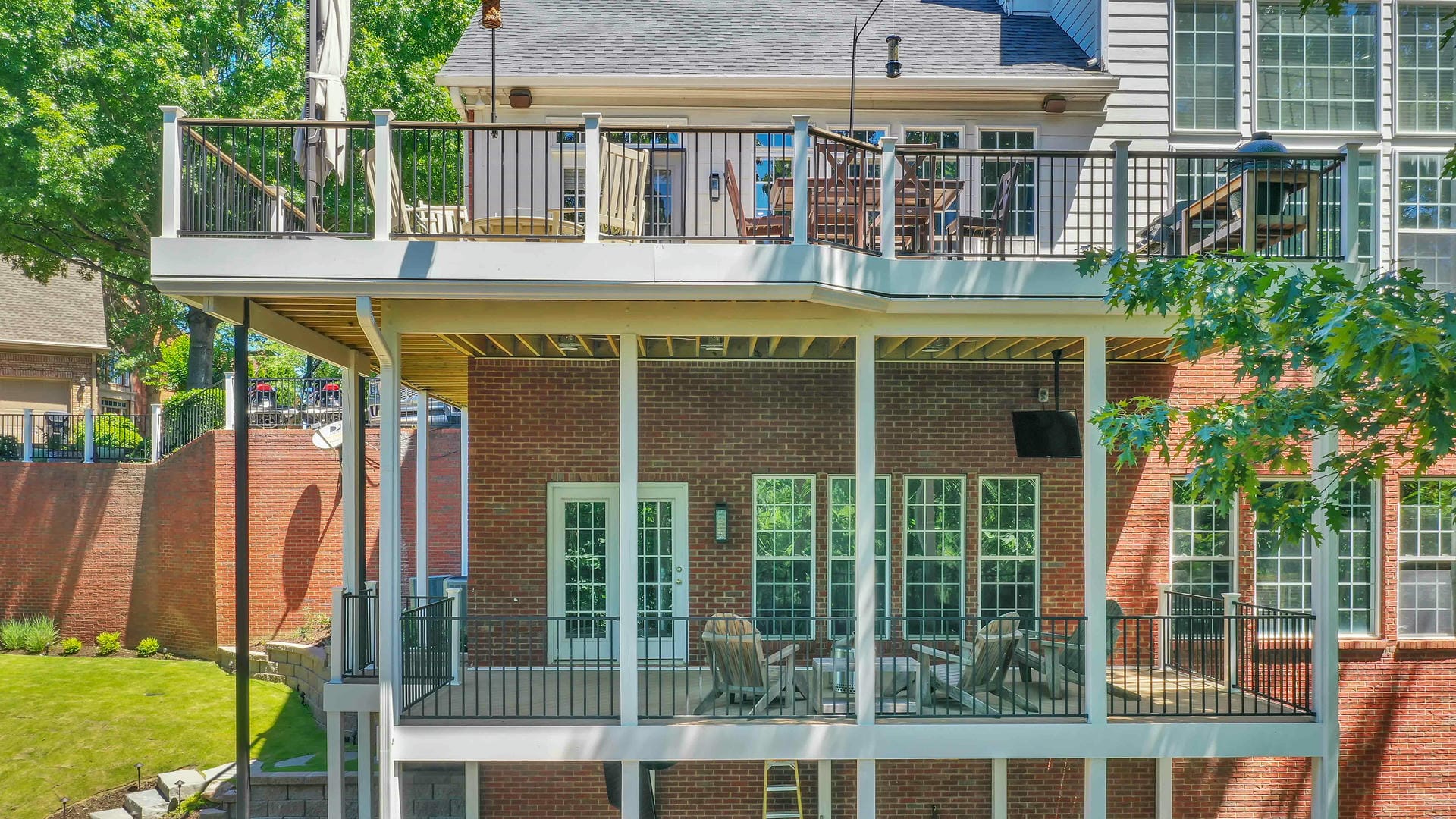 North Atlanta Luxury Custom Deck Building, Deck Design | Peachtree ...