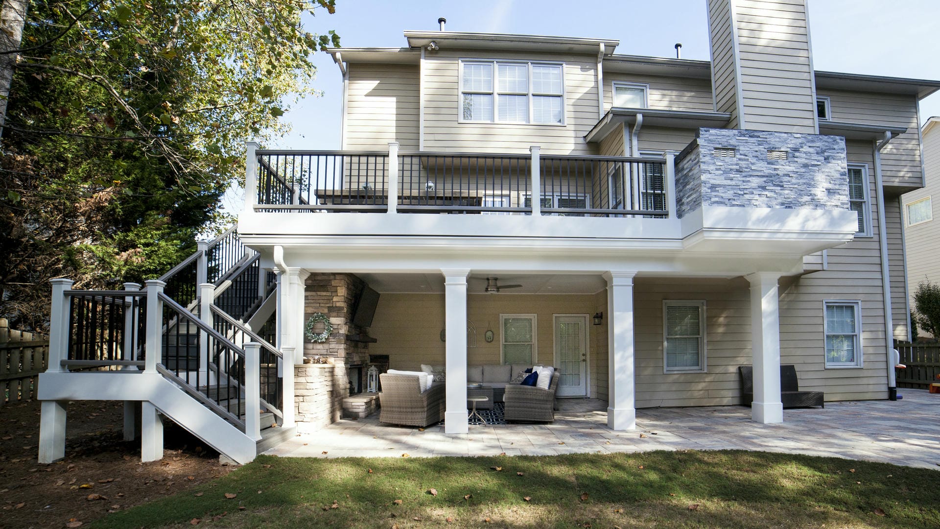 North Atlanta Luxury Custom Deck Building, Deck Design | Peachtree ...